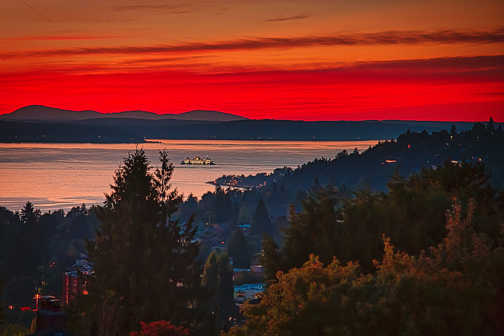 Sunset of the week 10-05-20 | Westside Seattle